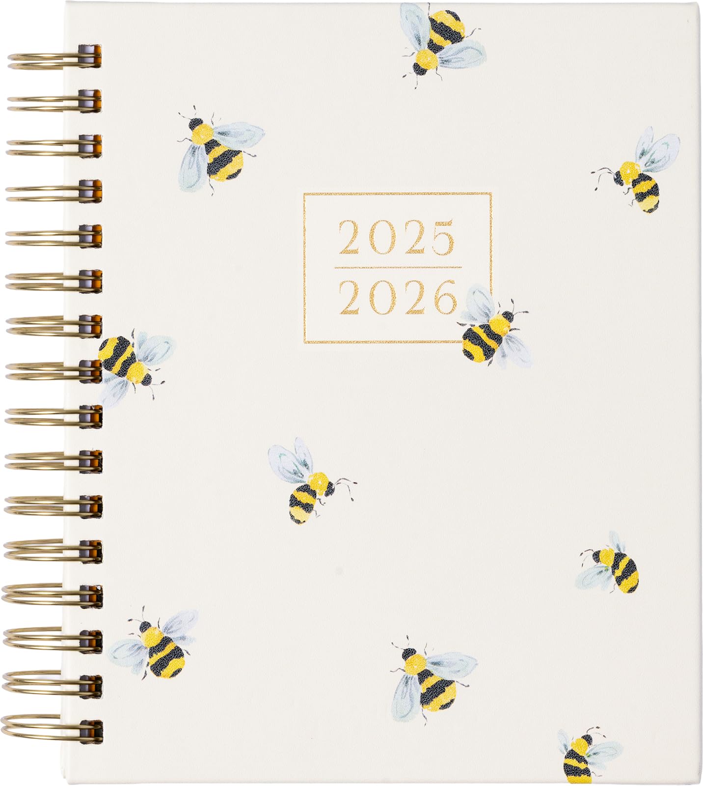 Eccolo 2025-2026 Spiral Fun Planner - Bumble Bee