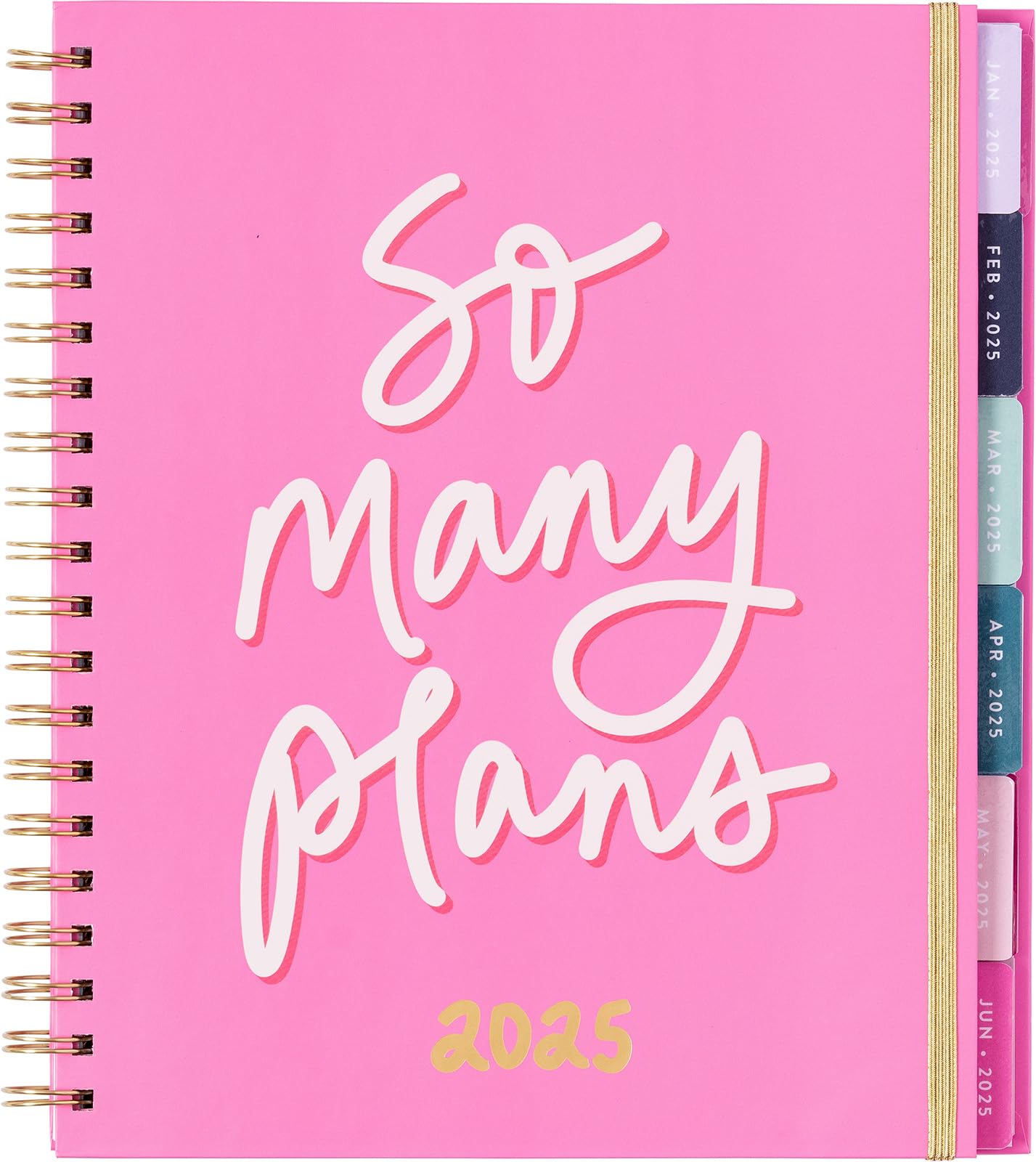 Eccolo 2025 So Many Plans Large Spiral Planner