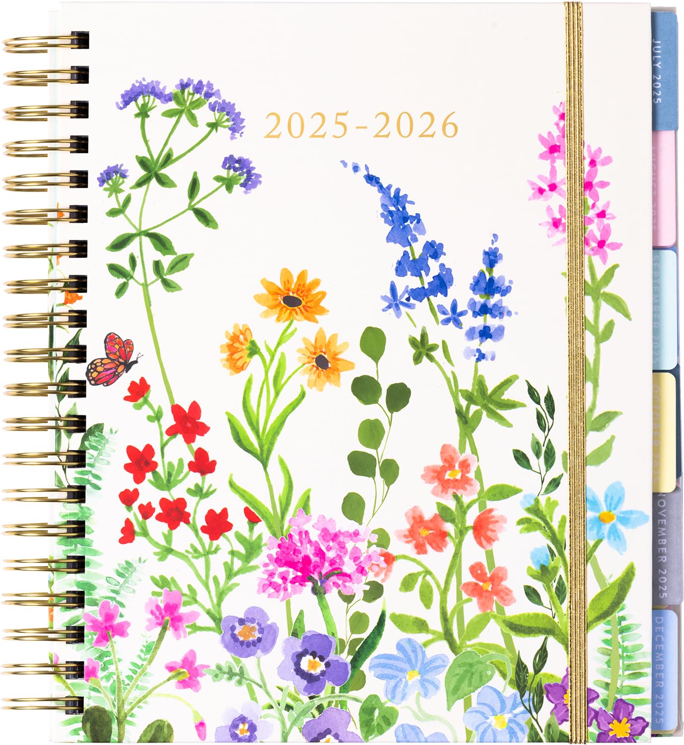 Eccolo 2025-2026 Garden Large Spiral Planner