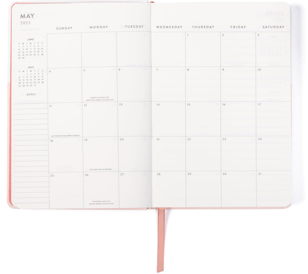 Eccolo 2024-2025 Medium Bound Academic Planner 6x8" (July 2024-June ...