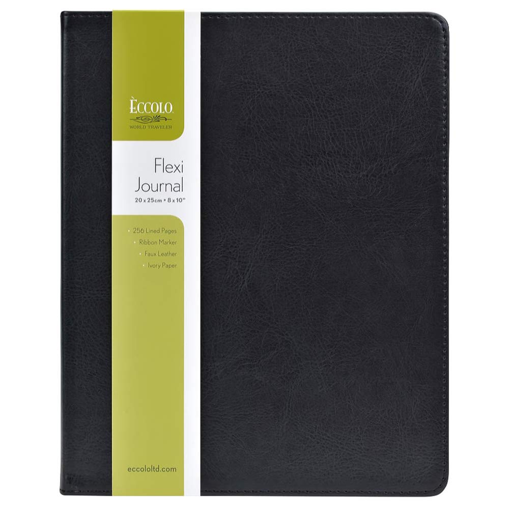 Eccolo Large Black Journal