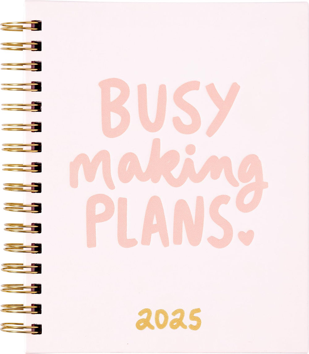 Eccolo 2025 Busy Making Plans Spiral Fun Planner
