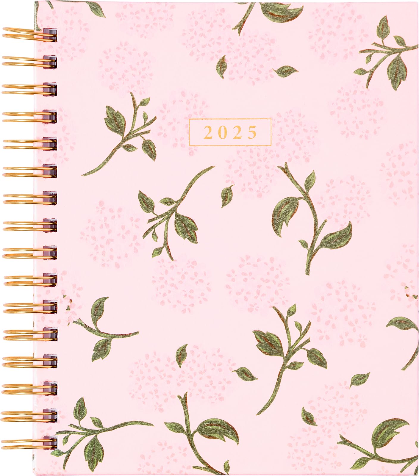 Eccolo 2025 Pink Roses Spiral Fun Planner