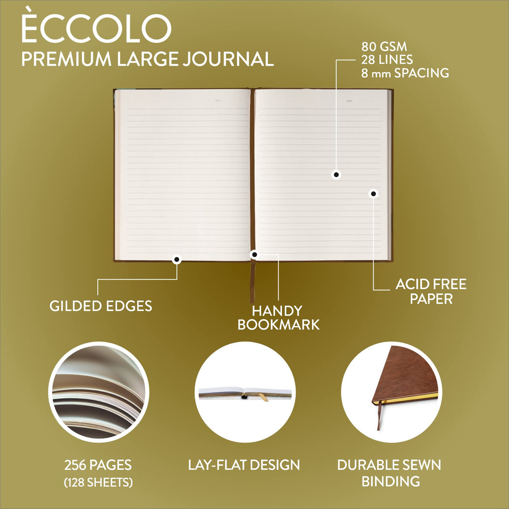 Eccolo Brown Journal