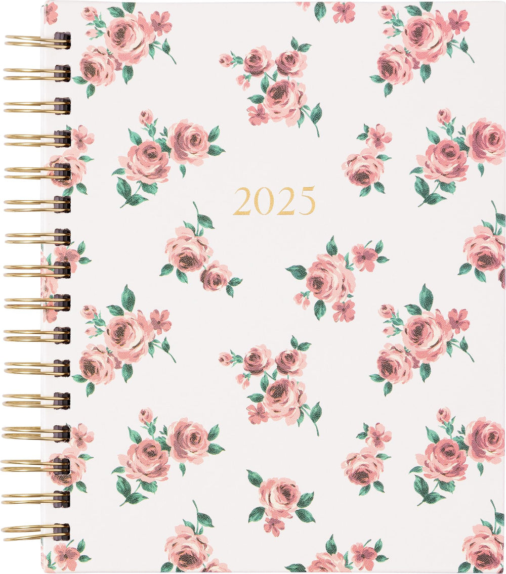 Eccolo 2025 Red Roses Spiral Fun Planner