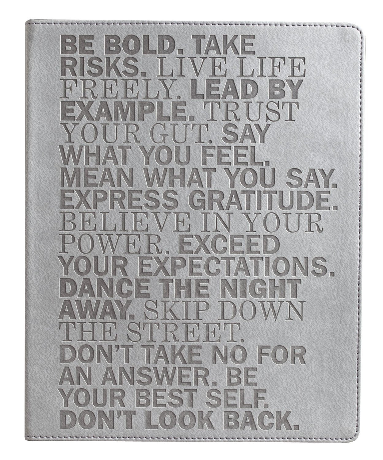 Eccolo Be Bold Grey Journal