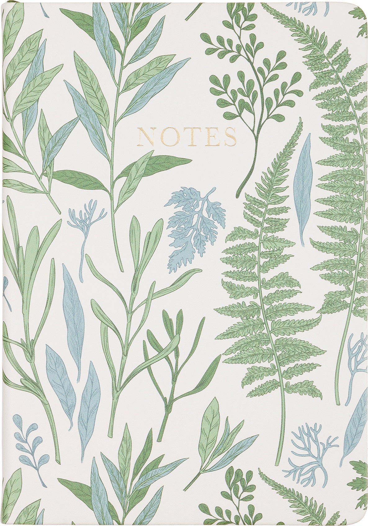 Eccolo Style Journal Pressed Greenery Notes 6x8