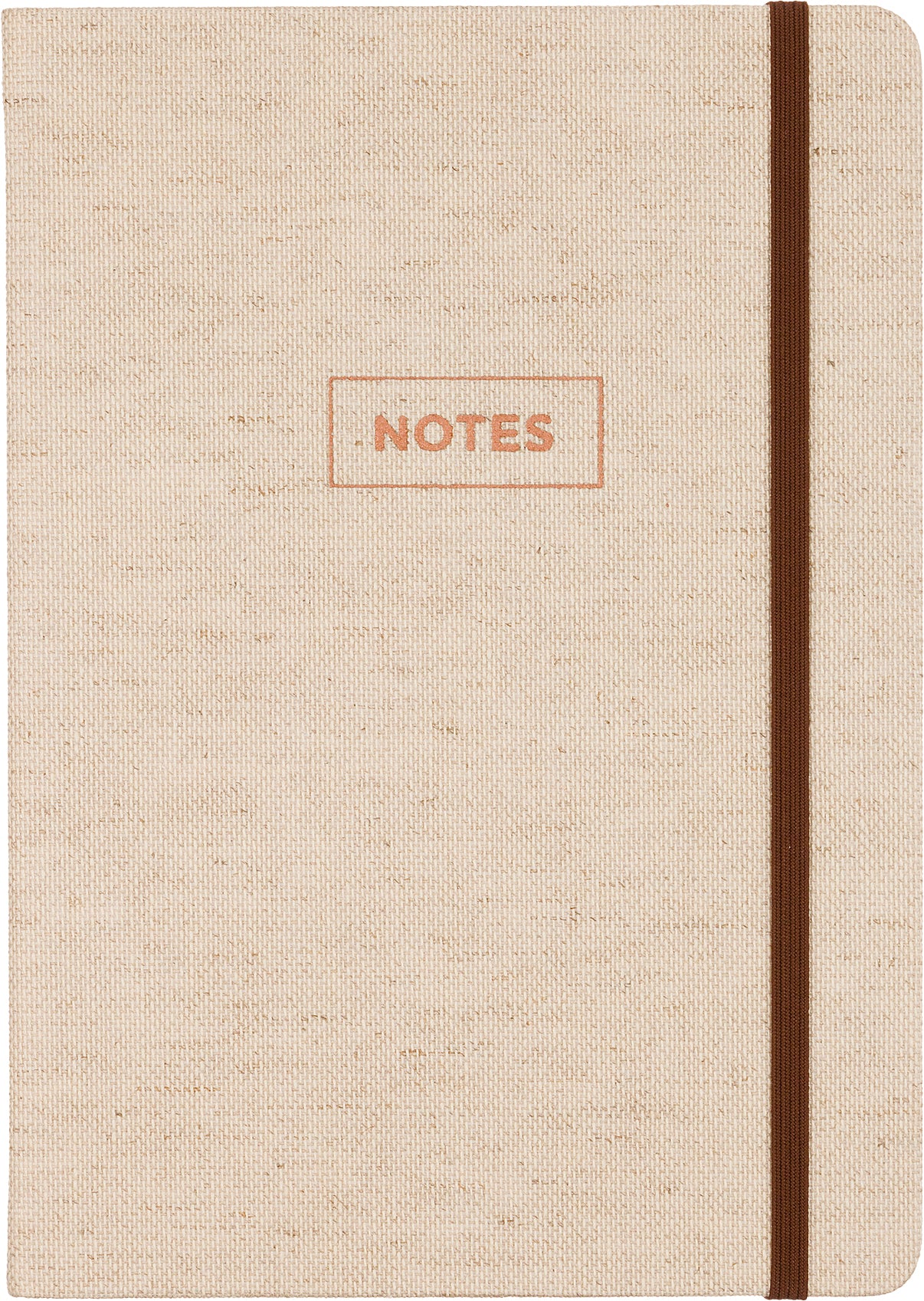 Eccolo Style Journal Linen Notes with Elastic 6x8